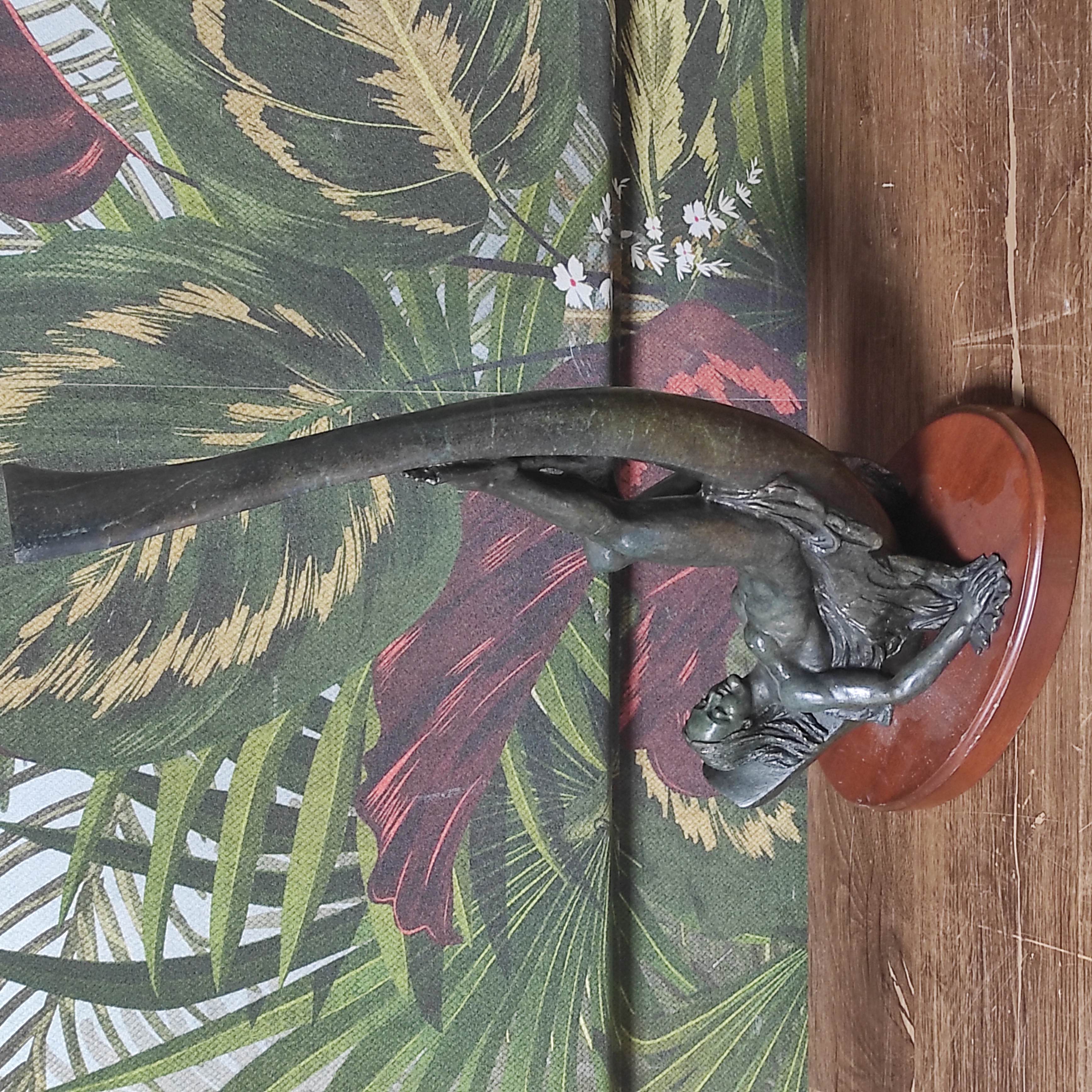BRONZE FEMME NUE ALLONGEE 26/55 CM | Brocante OPlus à Anglet